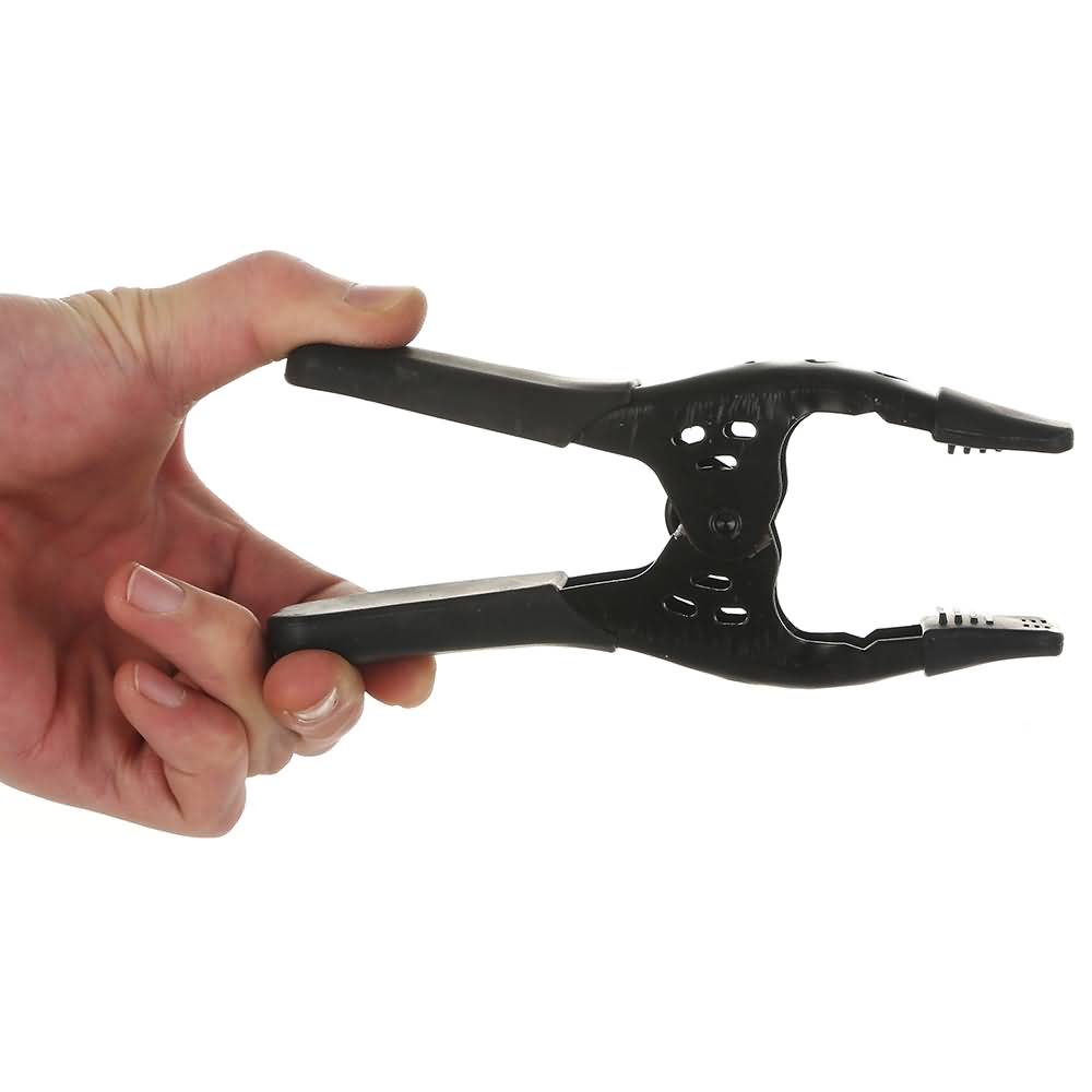 24 Pack 6 Inch ALL Black Metal Heavy Duty Spring Clamp - Factor Duty