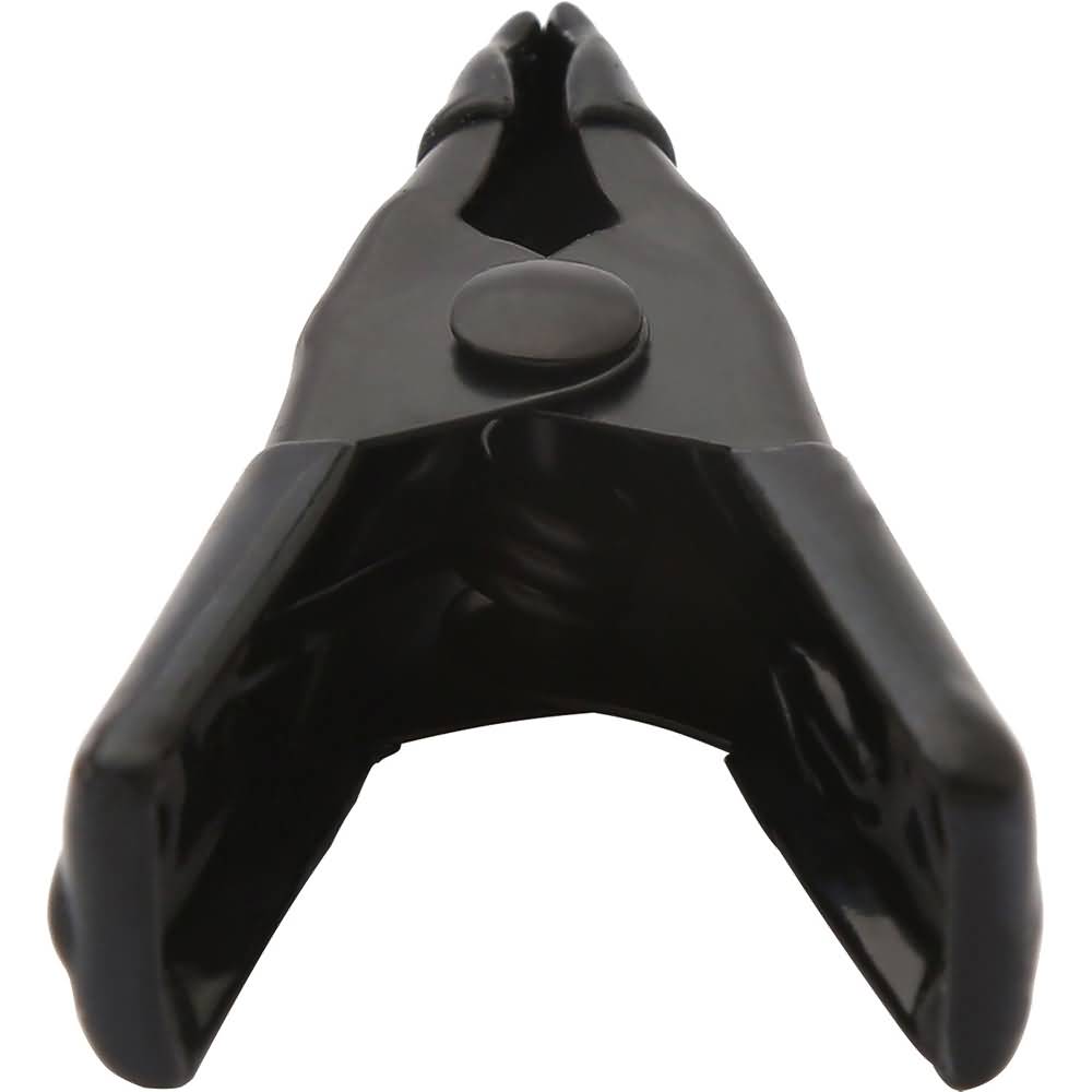 100 Pack 2 Inch All Black Metal Spring Clamp - Factor Duty