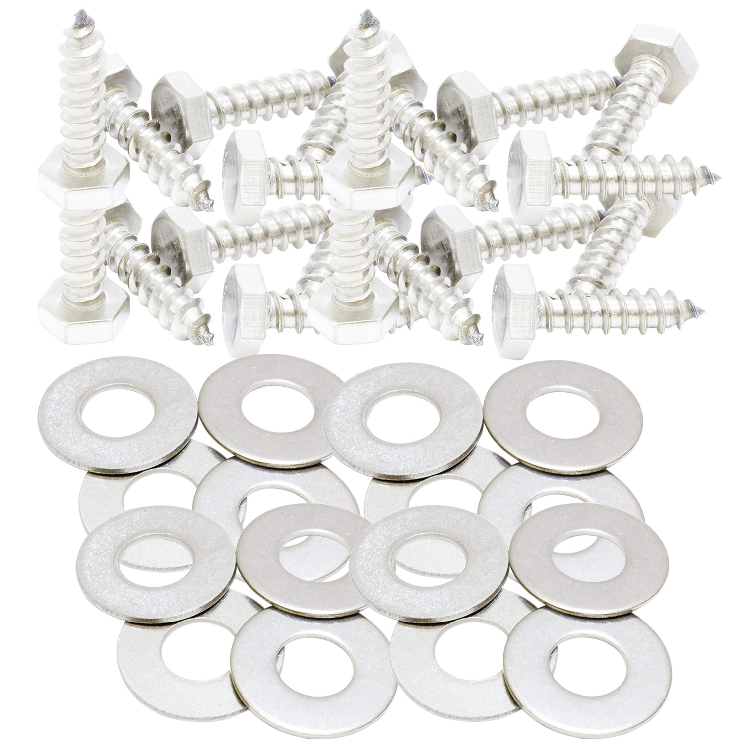 Caster Wheels Screws Bolts and Washers Hardware Kit - Factor Duty