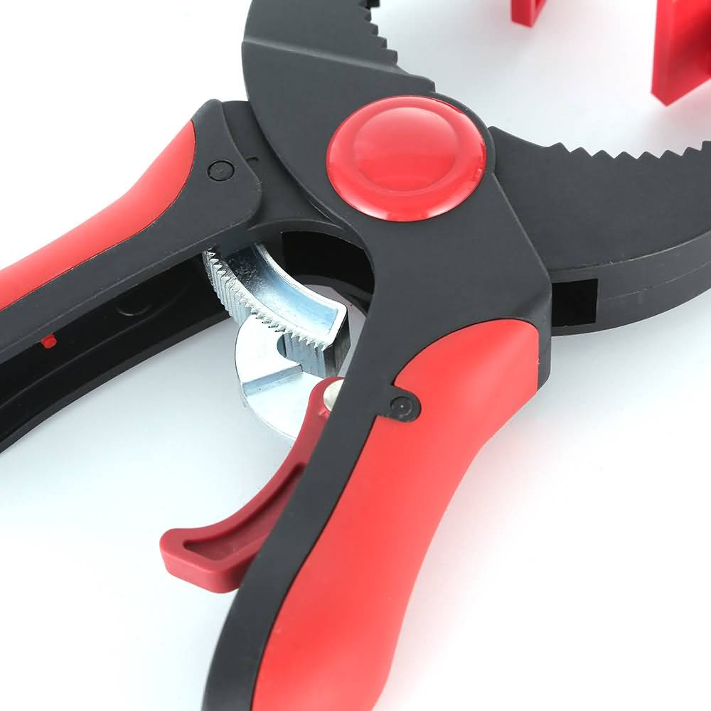 4 Pack 1" Jaw Opening and 4" Long Heavy Duty Adjustable Ratchet Clamps ...